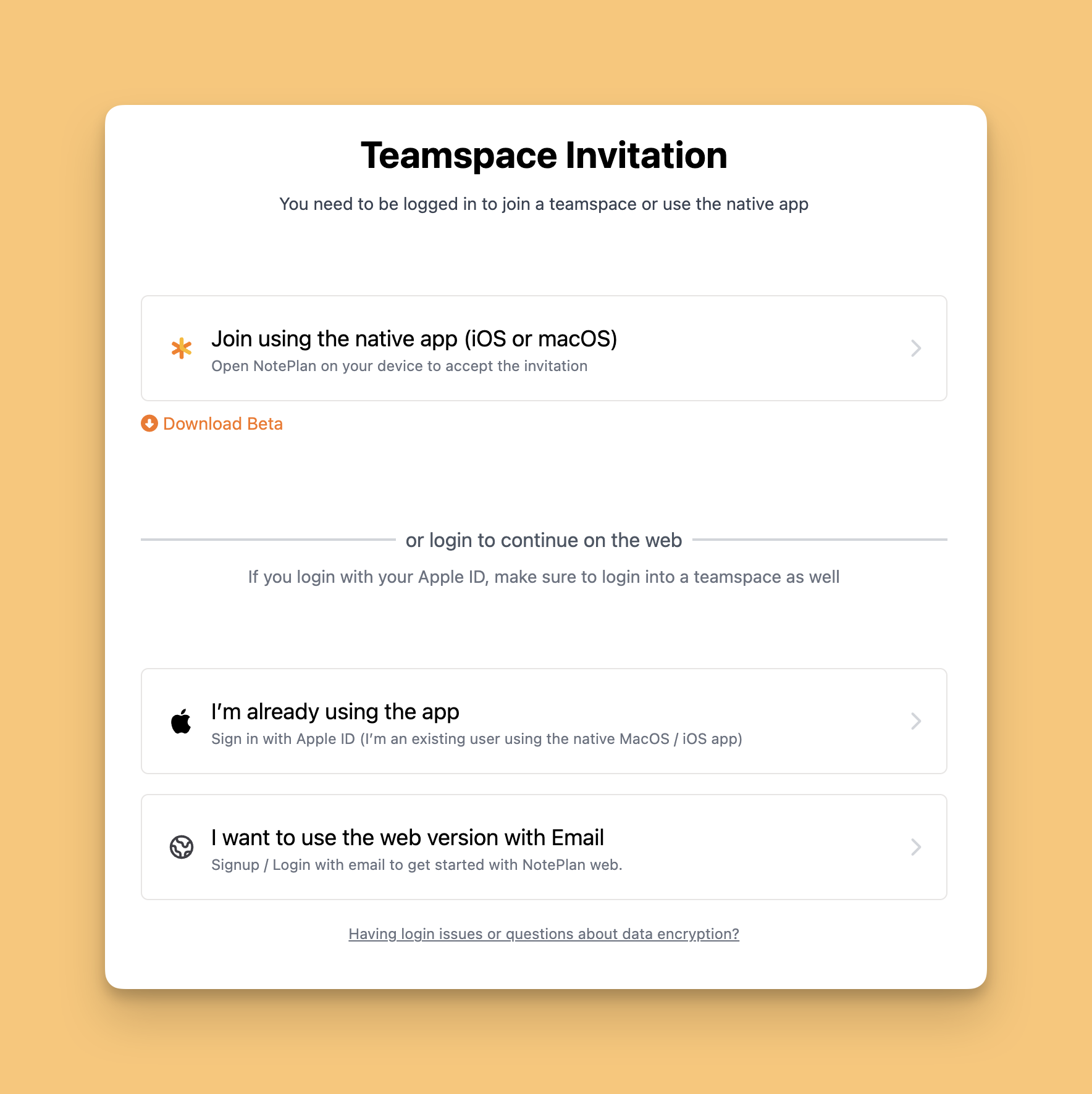 NotePlan for Teams - NotePlan Knowledge Base